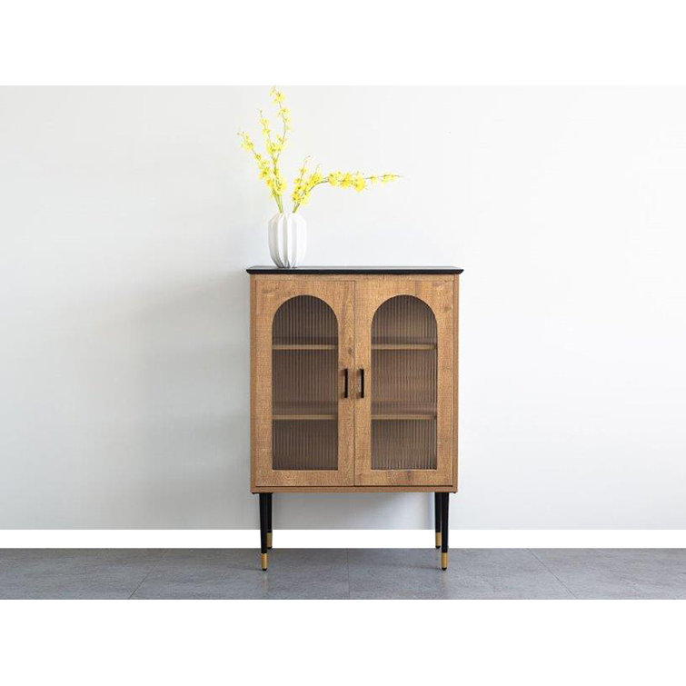 Canora Grey Aleshya 78Cm Wide Solid Wood Sideboard | Wayfair.co.uk