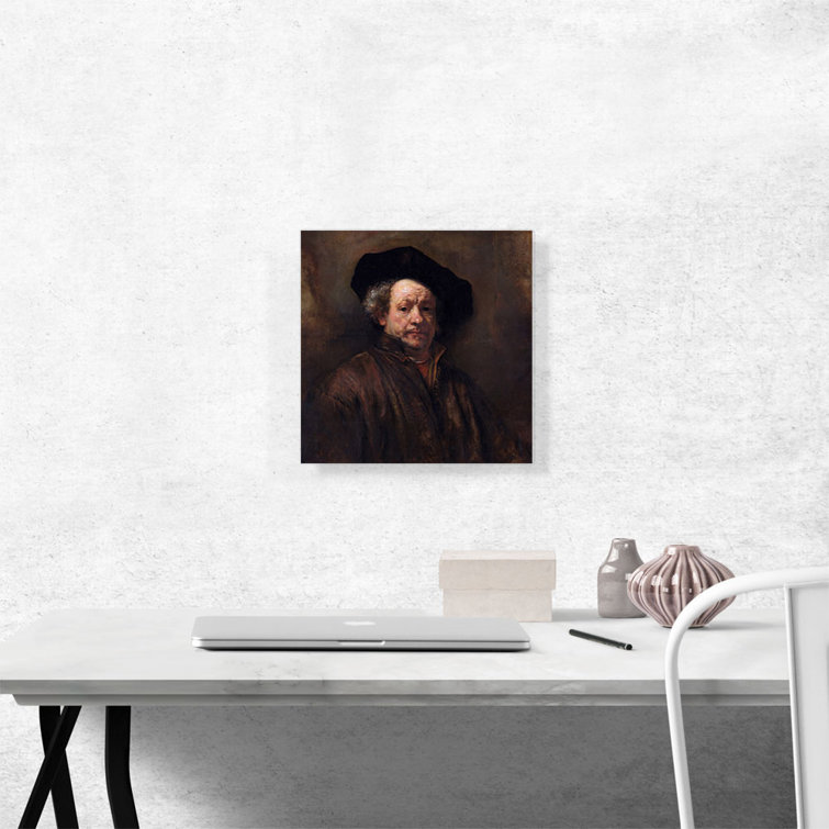 ARTCANVAS Rembrandt Self-Portrait 1660 by Rembrandt Van Rijn - Wrapped ...