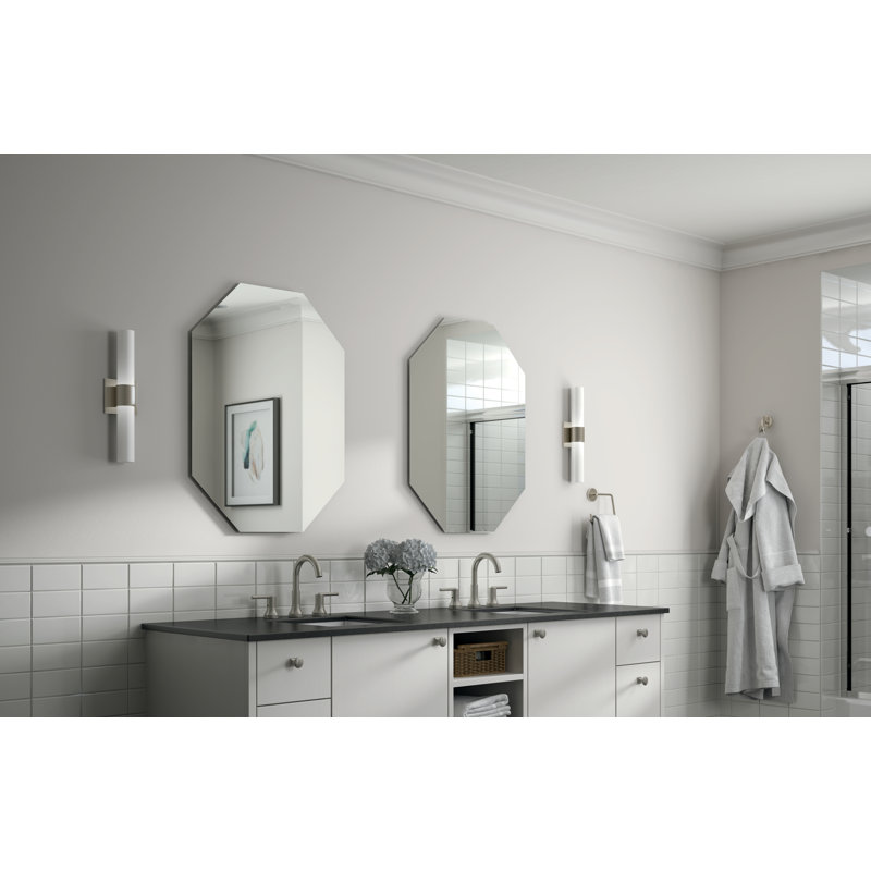 Delta Asymmetrical Wall Mirror | Wayfair