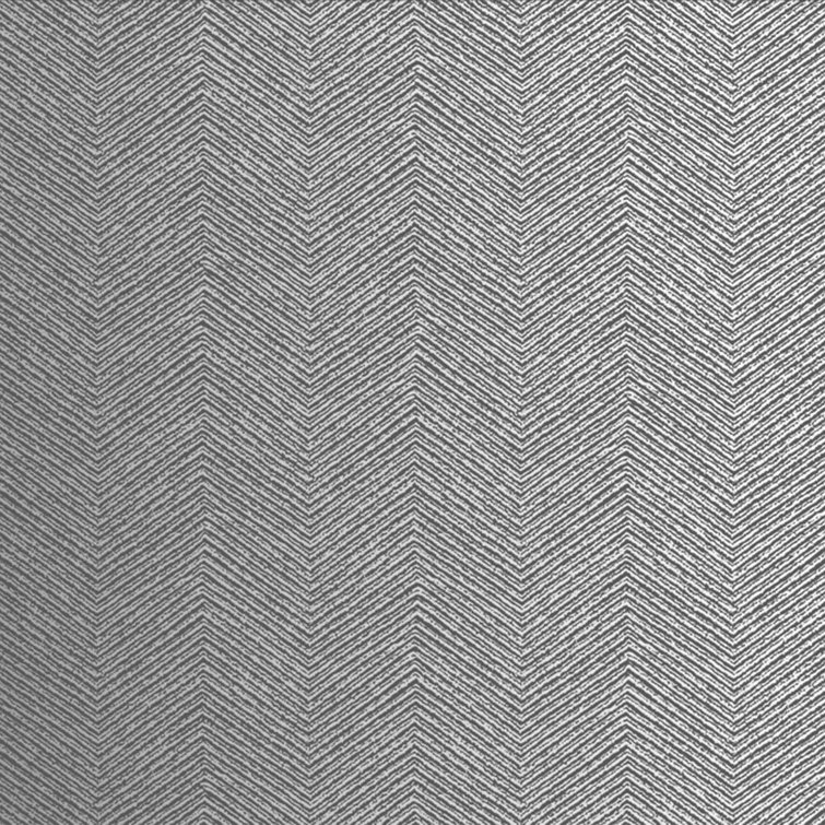 Graham & Brown Chevron Metallic Wallpaper Double Roll | Perigold