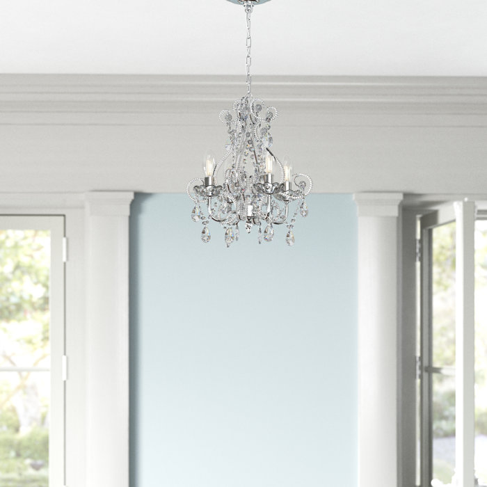 Etta Avenue™ Lucee 4 - Light Dimmable Classic / Traditional Chandelier ...