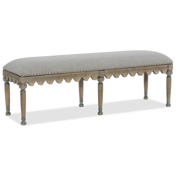 Century Monarch Upholstered Bench | Perigold