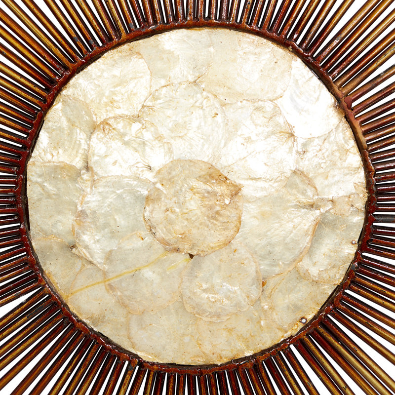 Mistana™ Metal Capiz Wall Decor & Reviews | Wayfair