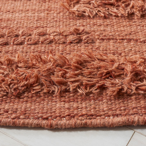 Laurel Foundry Modern Farmhouse Hartzler Handmade Flatweave Rust/Orange ...