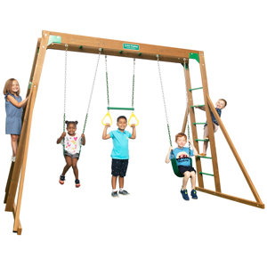 Creative Playthings Classic Top Ladder Swing Set & Reviews | Wayfair