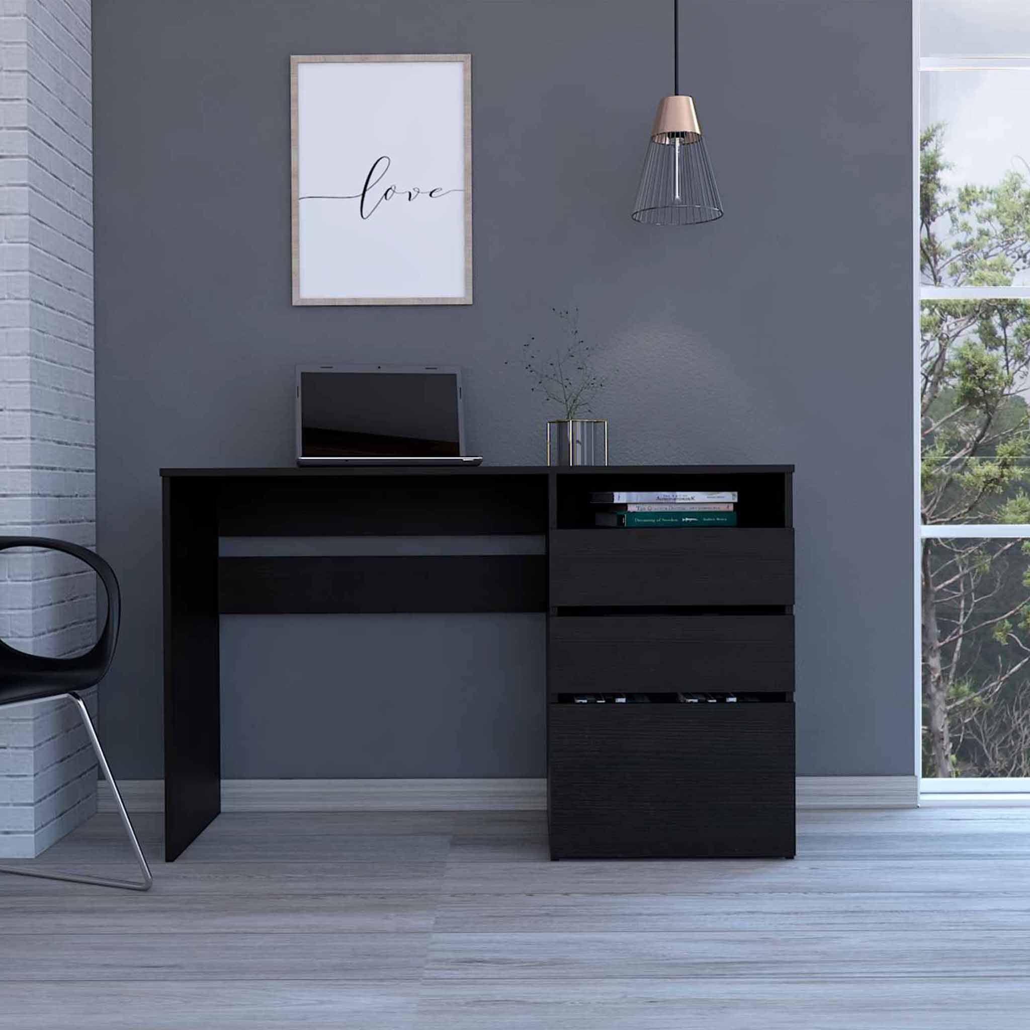 Latitude Run® Jaylean 47.4'' Desk & Reviews | Wayfair