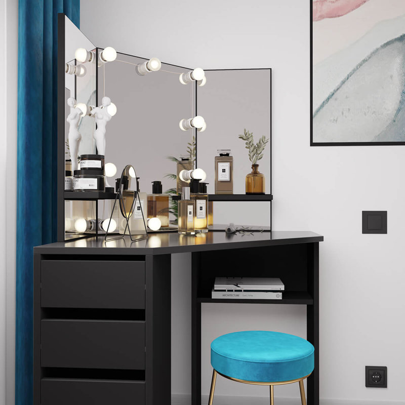 Latitude Run® Victoria Vanity & Reviews | Wayfair
