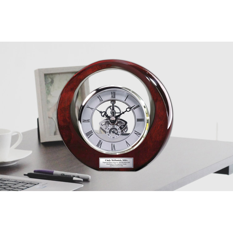 Orren Ellis Personalized Interstellar Desk Clock Design With Black ...