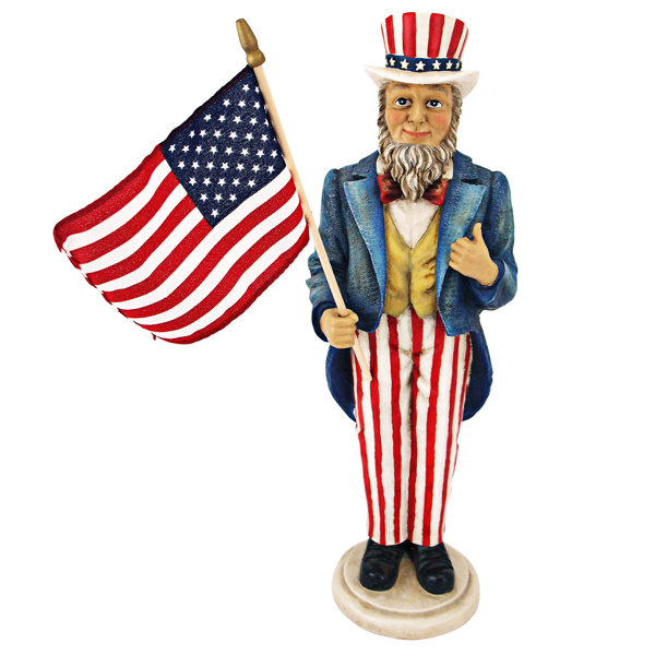 Design Toscano Uncle Sam Yankee Doodle Dandy Statue & Reviews | Wayfair
