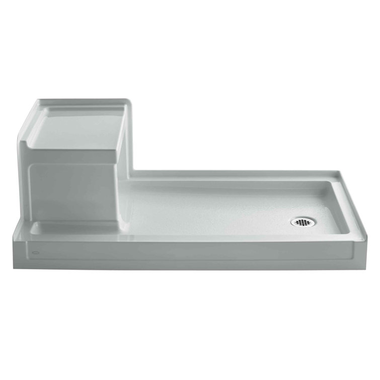 Kohler Tresham®60" W x 32" D Single Threshold Shower Base & Reviews ...