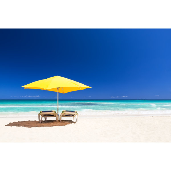 Highland Dunes Beautiful Sand Beach - Wrapped Canvas Photograph | Wayfair