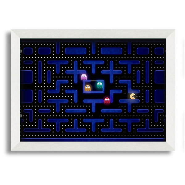 Brayden Studio Pacman - Single Picture Frame Art Prints | Wayfair.co.uk