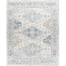 Langley Street Benfield Oriental Handwoven Area Rug in Cream/Blue | Wayfair