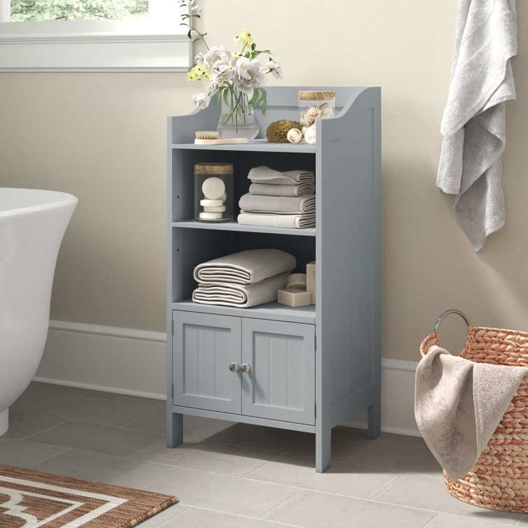 Zipcode Design Kelaa 41Cm W x 86Cm H x 36Cm D Free-Standing Bathroom ...