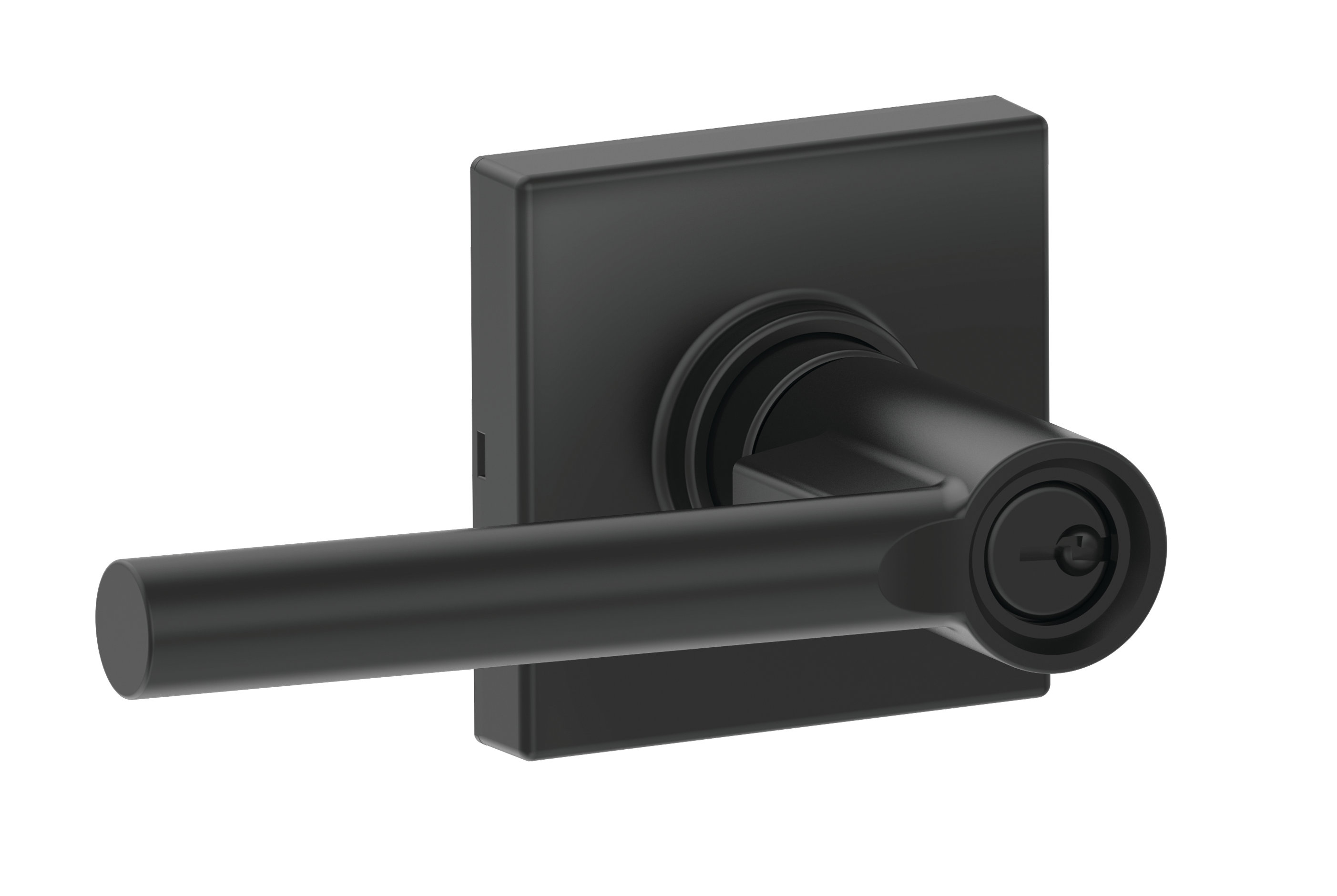 Schlage J Series Broadway Lever Keyed Entry Lock with Collins Trim ...