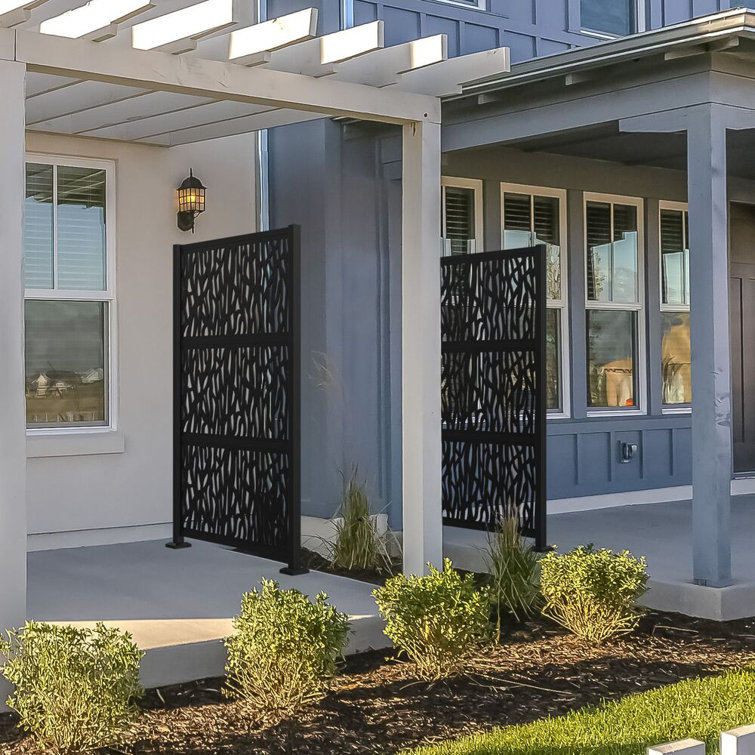 Barrette Outdoor Living Decorative Screen Panel Frame Kit with 2 ft. x ...