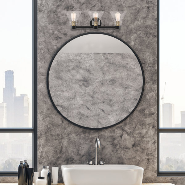 Greyleigh™ Finnley 3 - Light Dimmable Vanity Light & Reviews - Wayfair ...