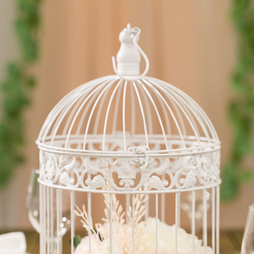 Ophelia & Co. 2 Piece Manuel Metal Decorative Bird Cage Set & Reviews ...