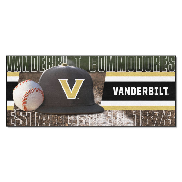 FANMATS Vanderbilt_Vanderbilt Commodores Baseball Runner Rug - 30In. X ...