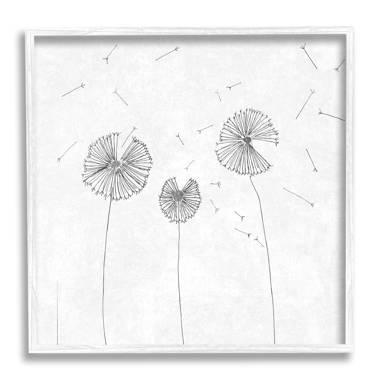 How To Draw A Dandelion Puff