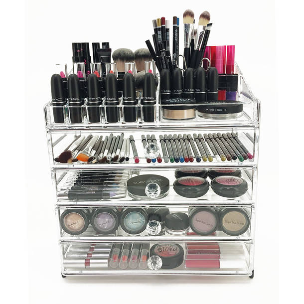 The Holiday Aisle® Stillwater 7 Tier Cosmetic Organizer & Reviews | Wayfair