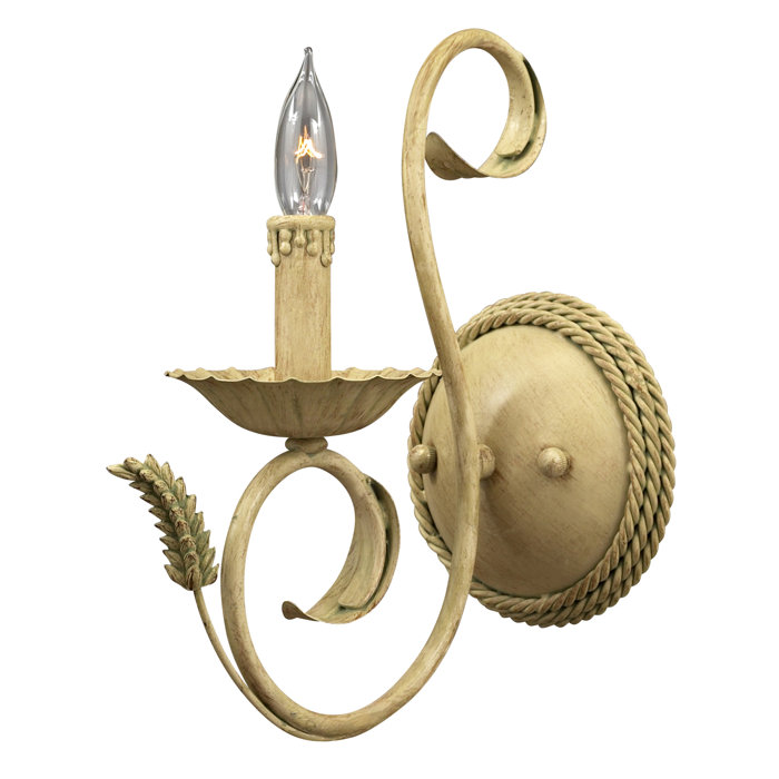 Medallion Lighting Candle Wall Light | Wayfair
