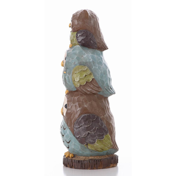 Hi-Line Gift Ltd. Stacking Owls Statue & Reviews | Wayfair