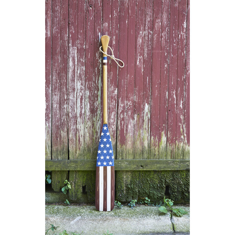 Eco Style Home Oar American Flag Wall Décor & Reviews | Wayfair
