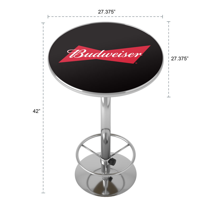 Trademark Global Budweiser Pub Table I | Wayfair