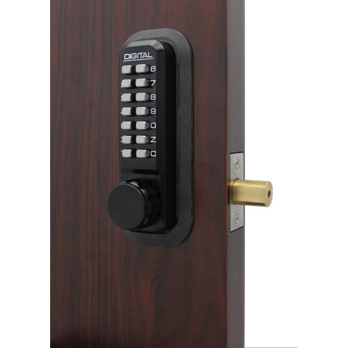 Lockey USA Mechanical One Sided Keyless Deadbolt | Wayfair