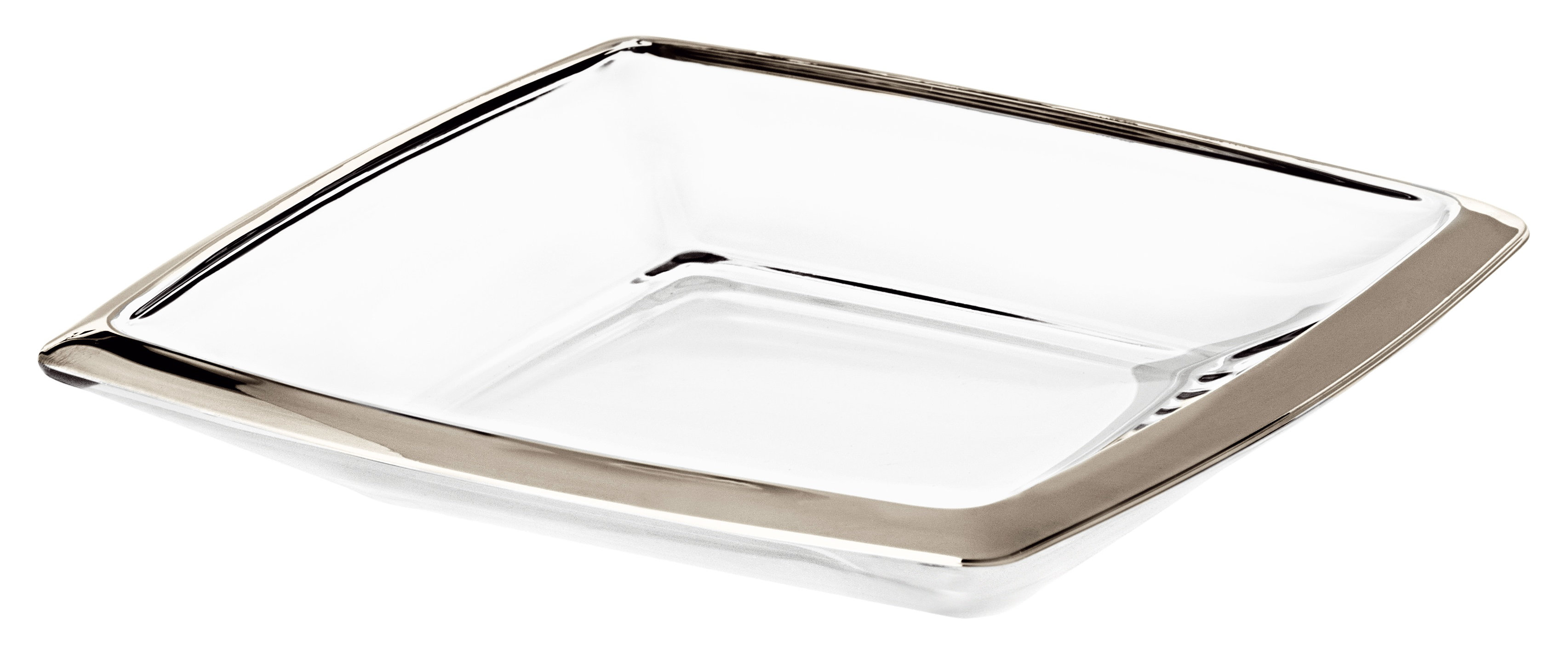 Majestic Crystal Glass Tray | Wayfair
