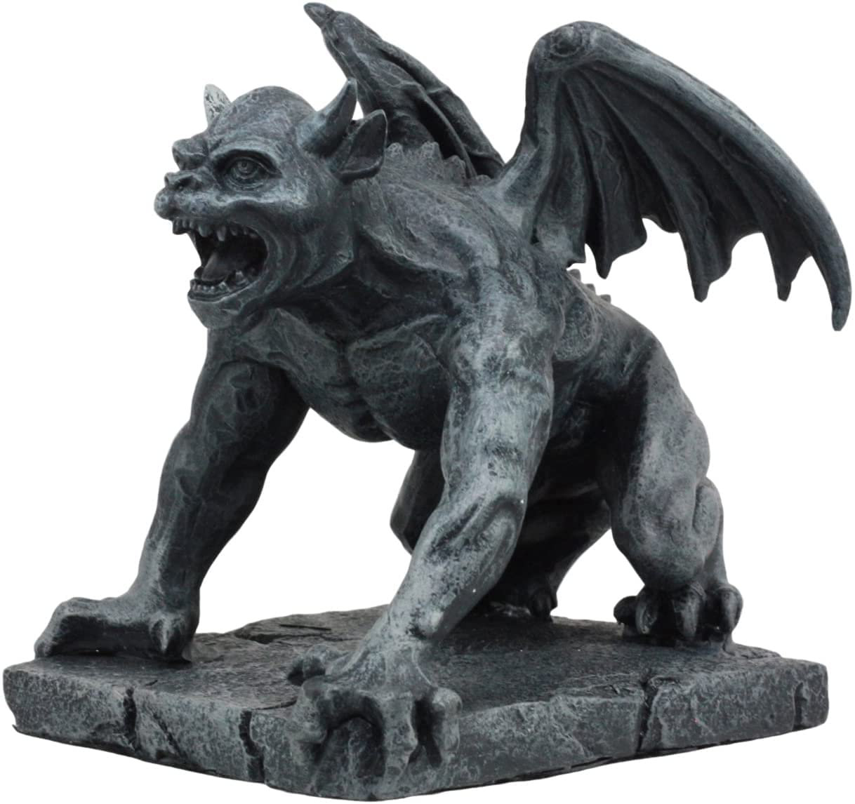 Trinx Dealtae Winged Demonic Devil Bull Gargoyle Figurine | Wayfair