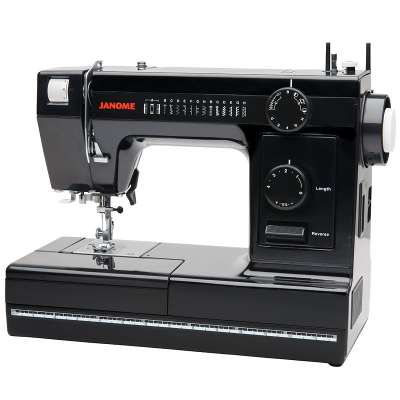 Janome HD1000BE Mechanical Sewing Machine with Aluminum Body & Reviews ...