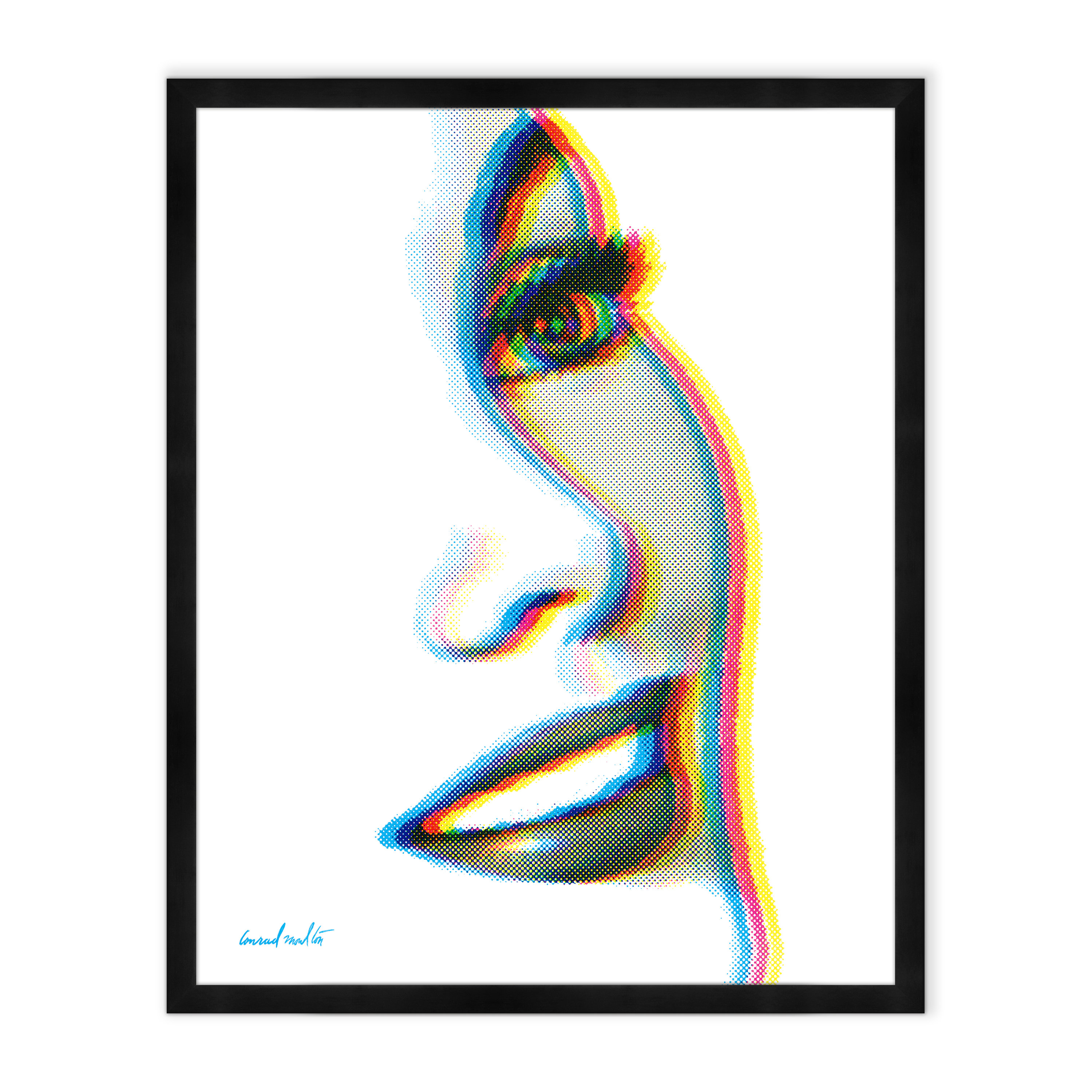 TK Home Offset Portrait - Picture Frame Print | Wayfair