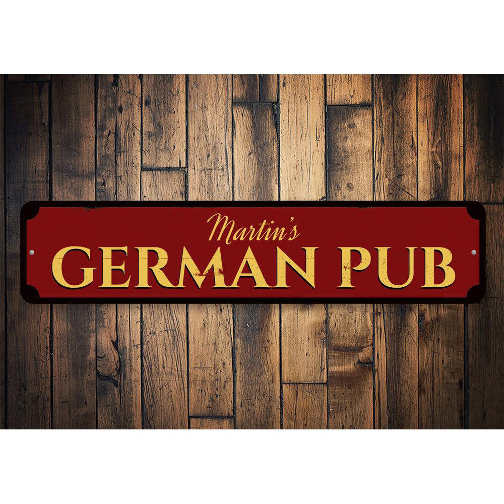 Lizton Sign Shop, Inc German Pub Custom Aluminum Sign | Wayfair