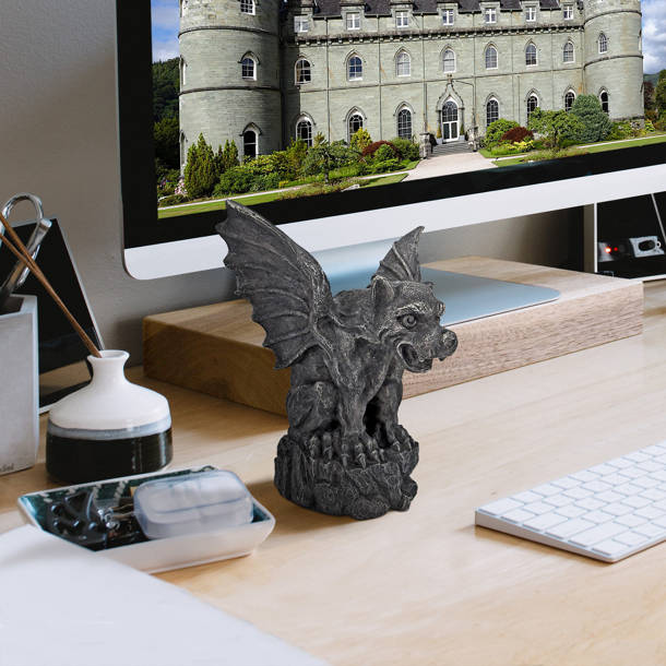 Design Toscano Silas The Gargoyle Sentry Statue & Reviews | Wayfair