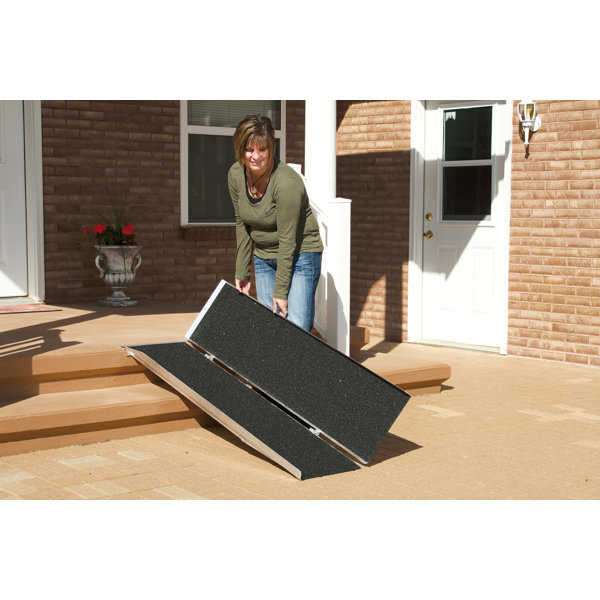 Prairie View Industries 16 in. Singlefold Portable Ramp & Reviews | Wayfair