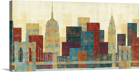 George Oliver Brodin Majestic City by Michael Mullan - Print | Wayfair