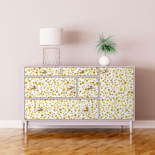 Ivy Bronx Bhavin Peel & Stick Polka Dots Wallpaper | Wayfair