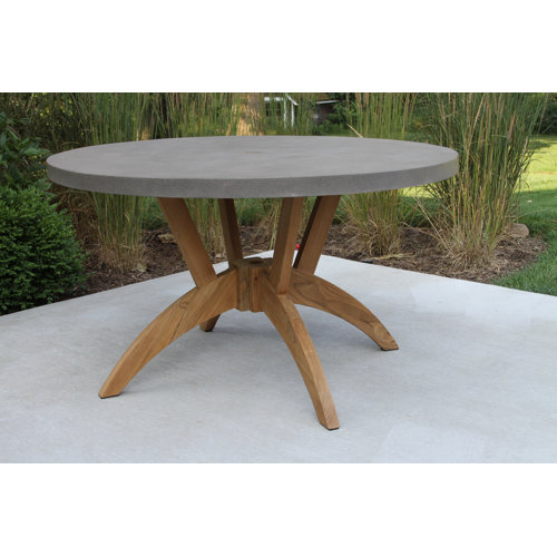 Farmhouse & Rustic Round Outdoor Dining Tables | Birch Lane