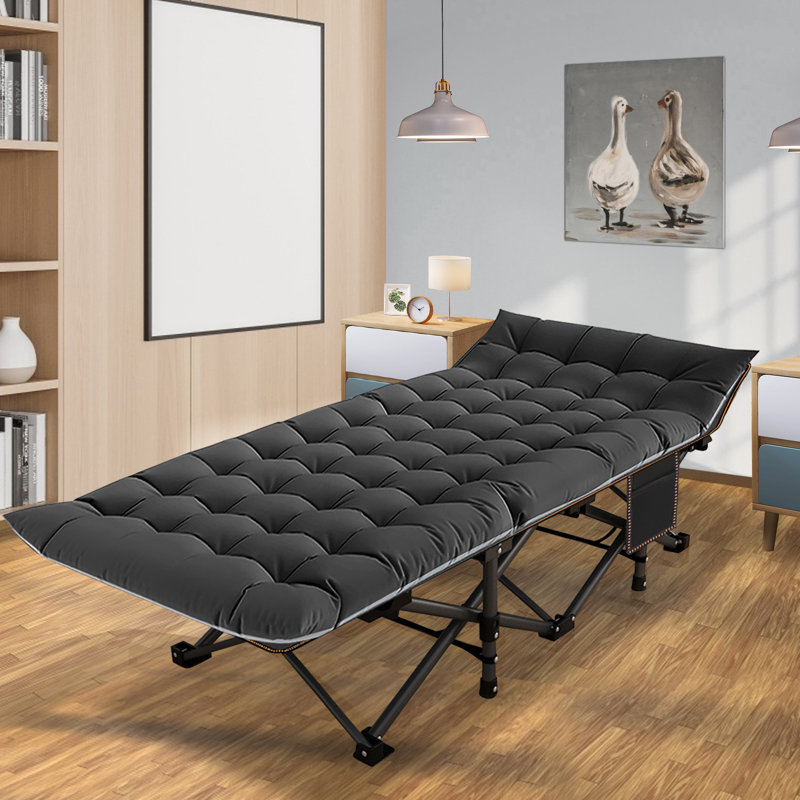 JTANGL Portable Travel Camp Cots With Pearl Cotton Pad For Home/Office ...