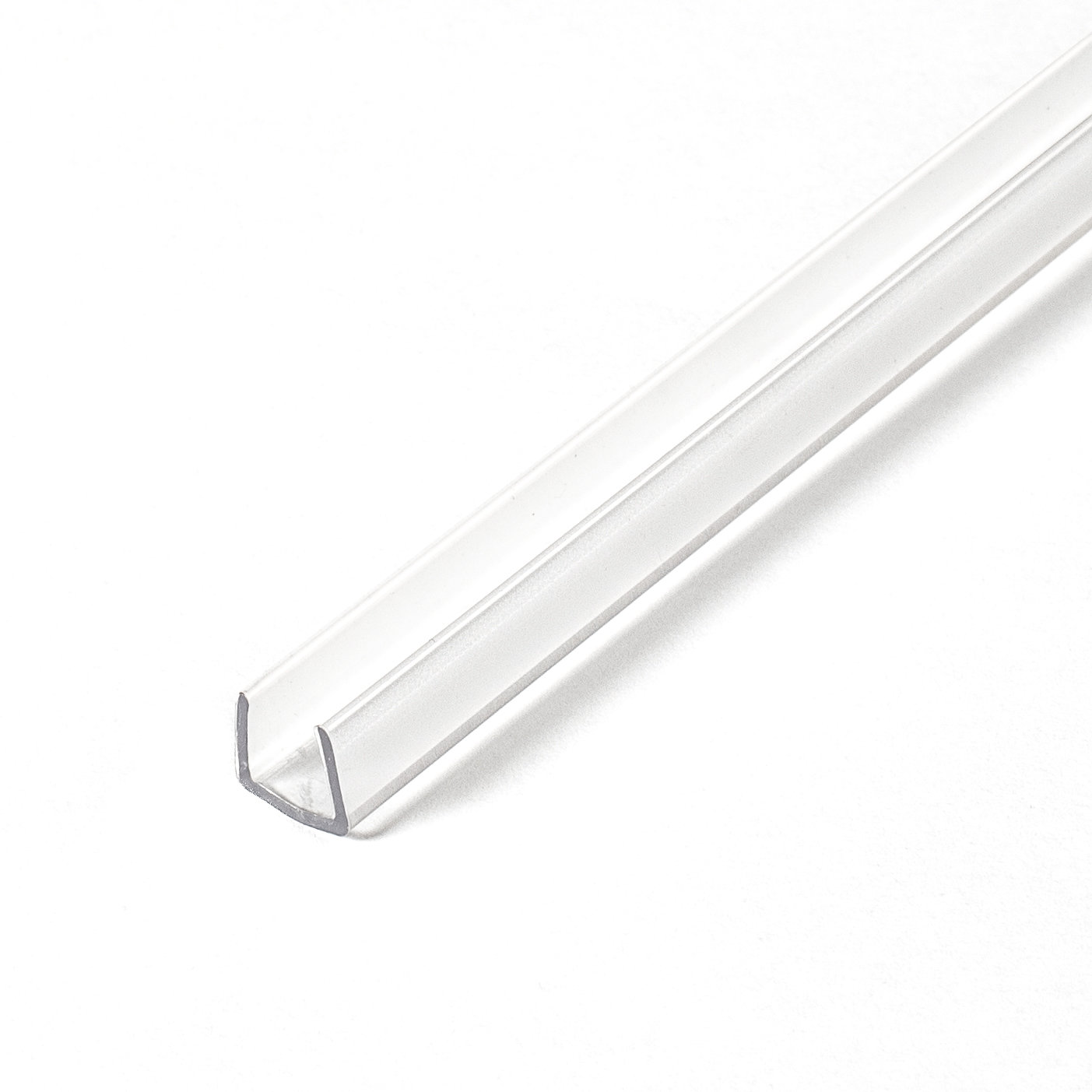 Outwater Plastic 0.35" Thick x 0.25" Wide x 48" Length Molding Track in ...