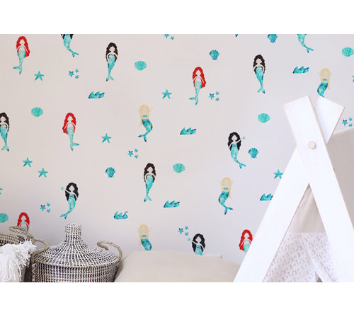 Urban Walls Small Mermaids Window Sticker and Film | Wayfair