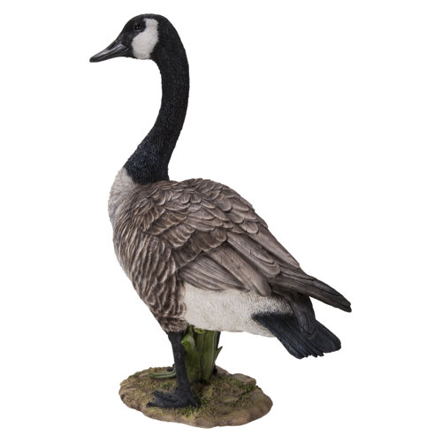 Hi-Line Gift Ltd. Standing Canada Goose Statue | Wayfair