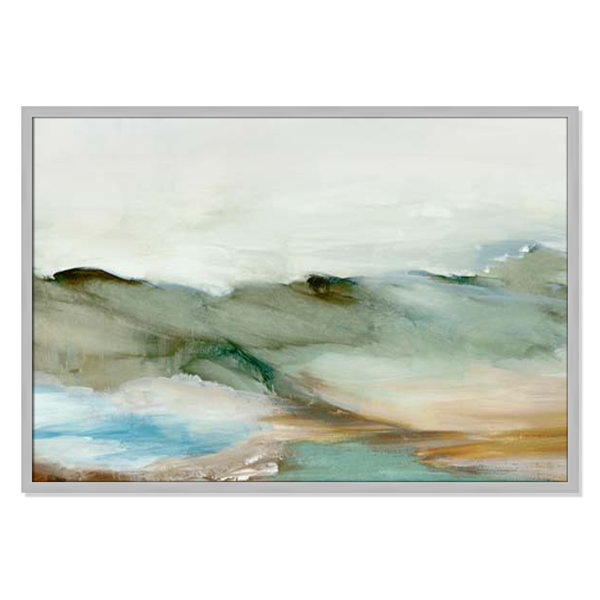 CasaFineArts Abstract Landscape Framed On Paper by Allison Pearce Print ...