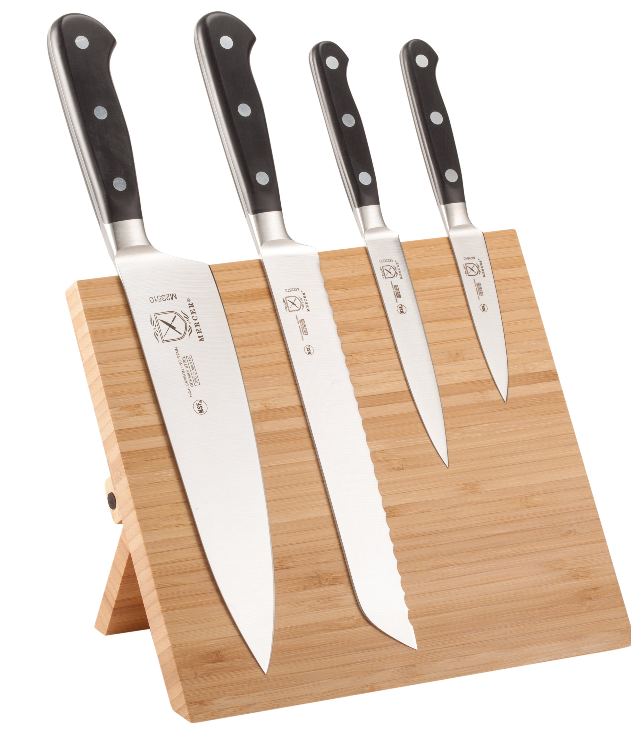 Mercer Cutlery Renaissance 5 Piece Knife Block Set | Wayfair