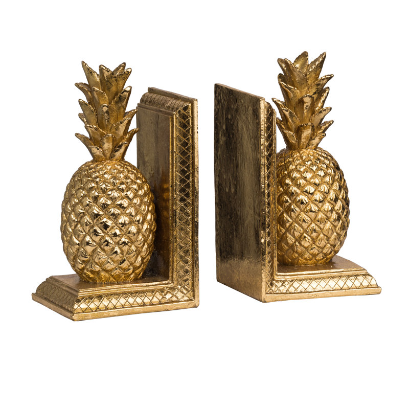 Bay Isle Home Pineapple Bookends & Reviews | Wayfair