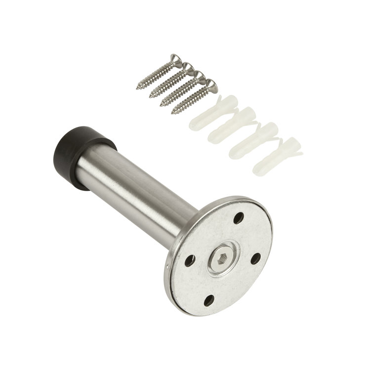 Symple Stuff Afsaneh Long Stainless Steel Fixed Door Stop | Wayfair.co.uk