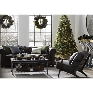 Greyleigh™ Owen 84'' Leather Sofa & Reviews | Wayfair