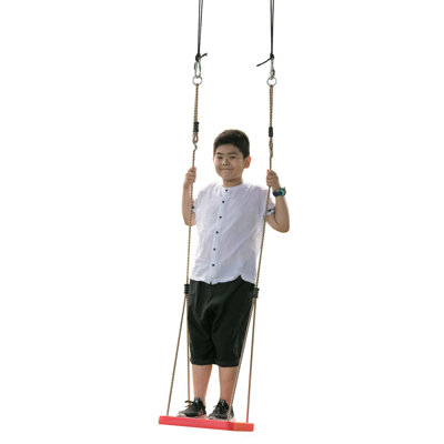 PLAYBERG Plastic Standing Swing with Mounting Hangers and Chains ...